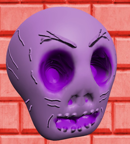 Skull Model – LD Smith Games