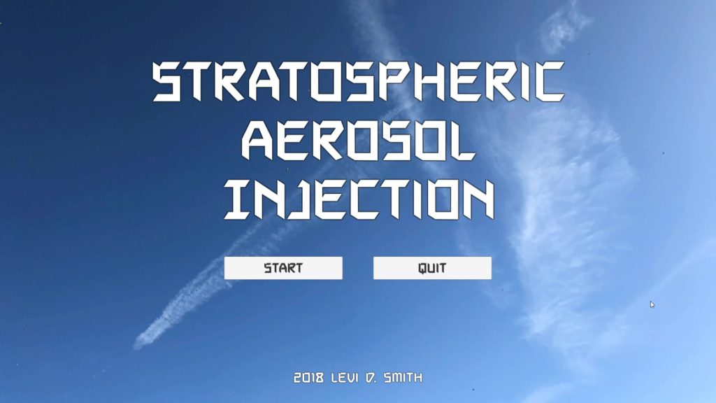 Stratospheric Aerosol Injection – LD Smith Games